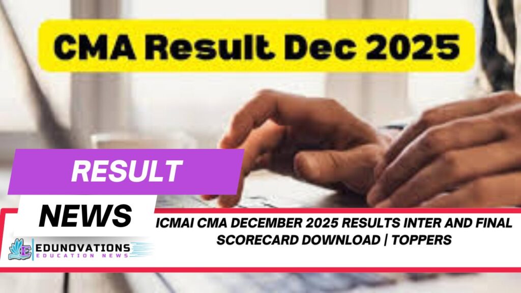 ICMAI CMA December 2025 Results Inter And Final Scorecard Download ...